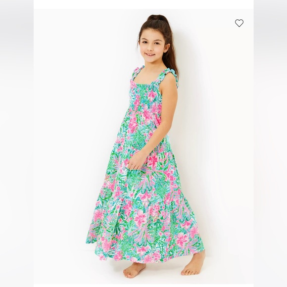 Lilly Pulitzer | Dresses | Lilly Pulitzer Girls Mini Hadly Maxi Dress ...